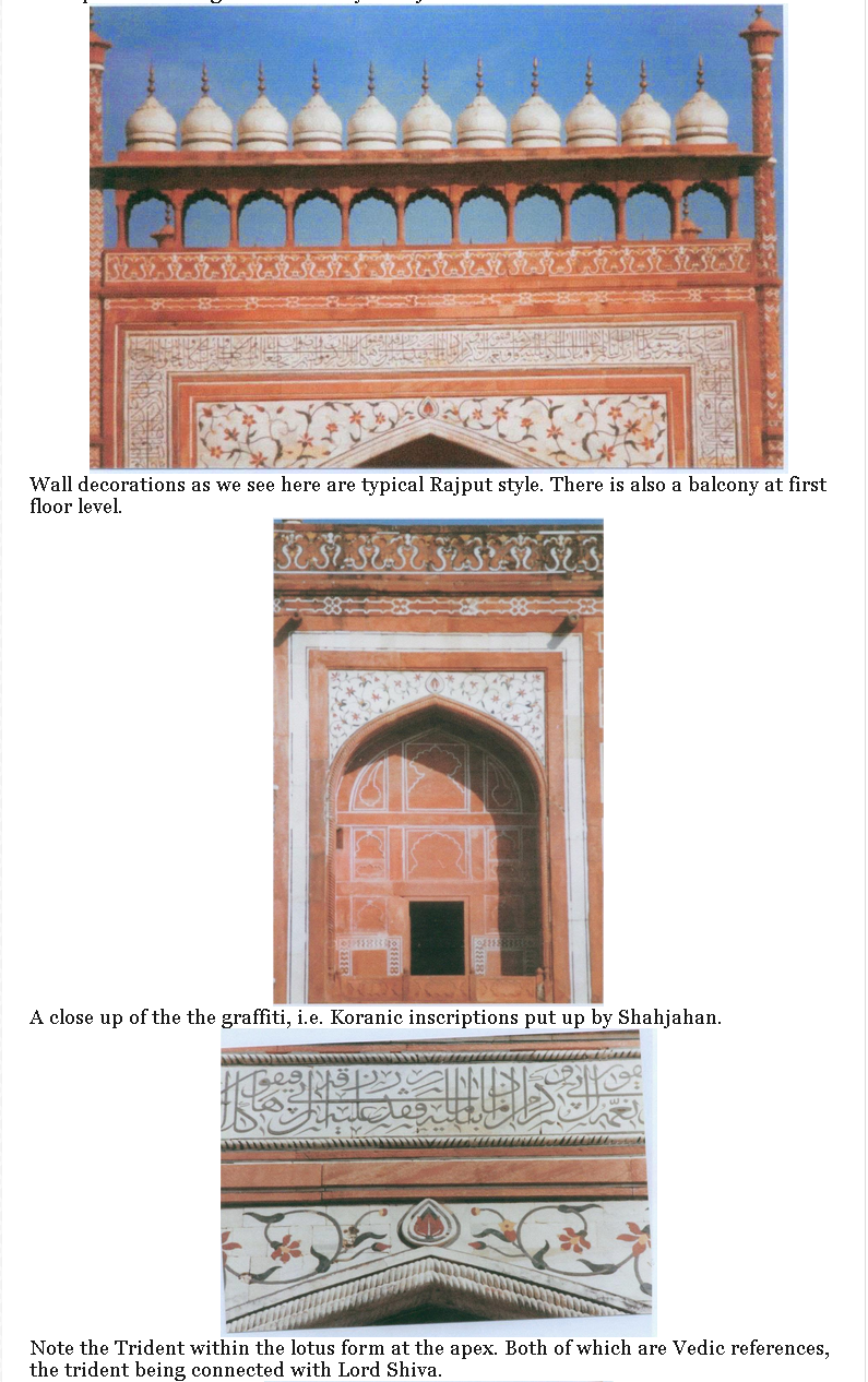 INDIAN HISTORY AND TRADITION : Tejo Mahalaya - The original Taj Mahal
