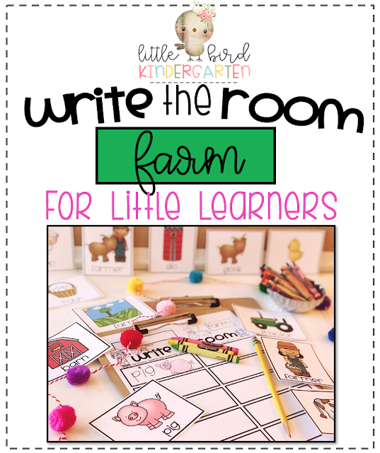 3 Reasons to Write the Room - Little Bird Kindergarten
