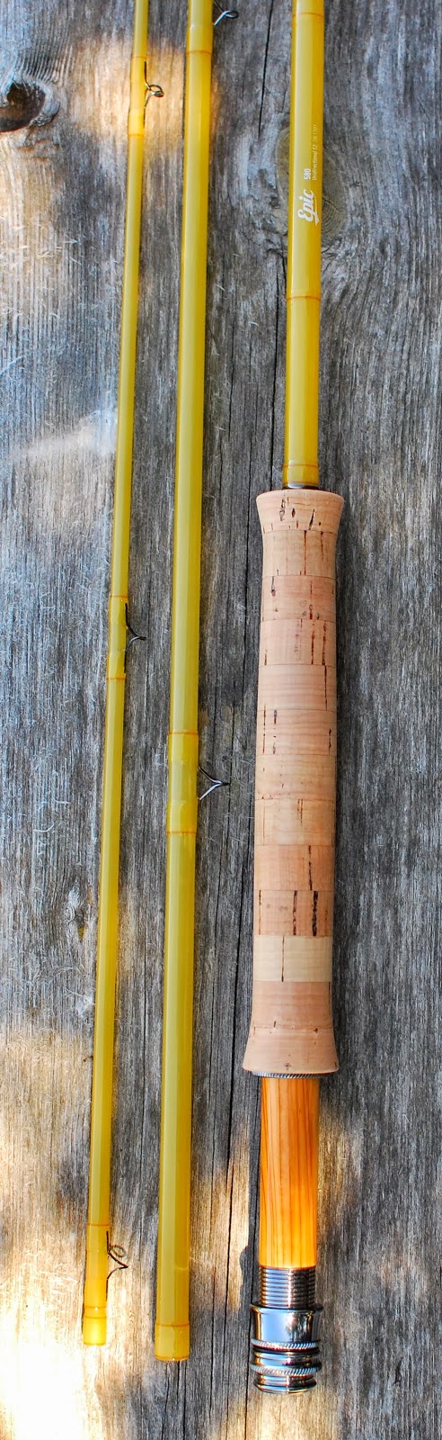 Handcrafted graphite and fiberglass fly rods: Swift Epic 580