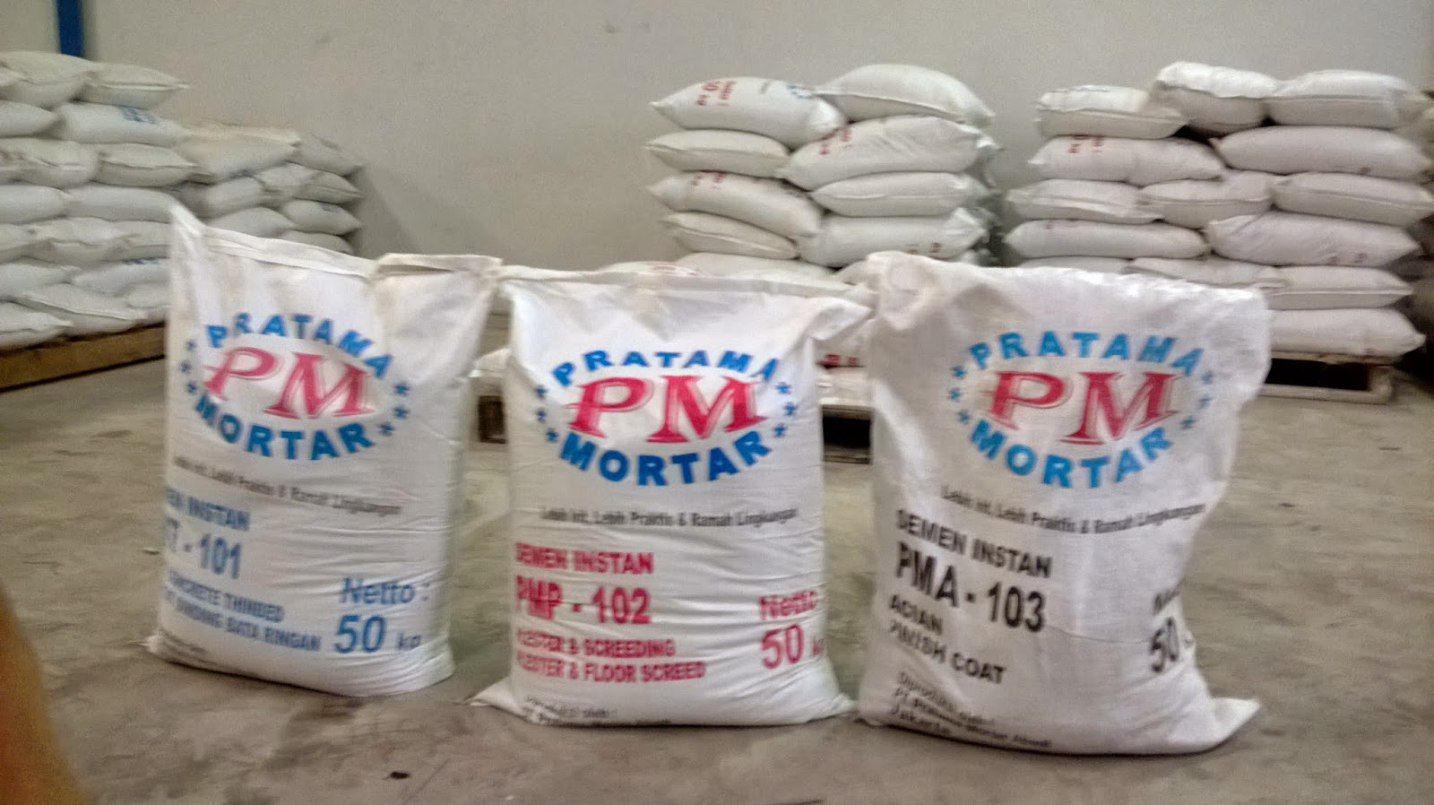 Semen Instan Indonesia: Pratama Mortar Semen Instan