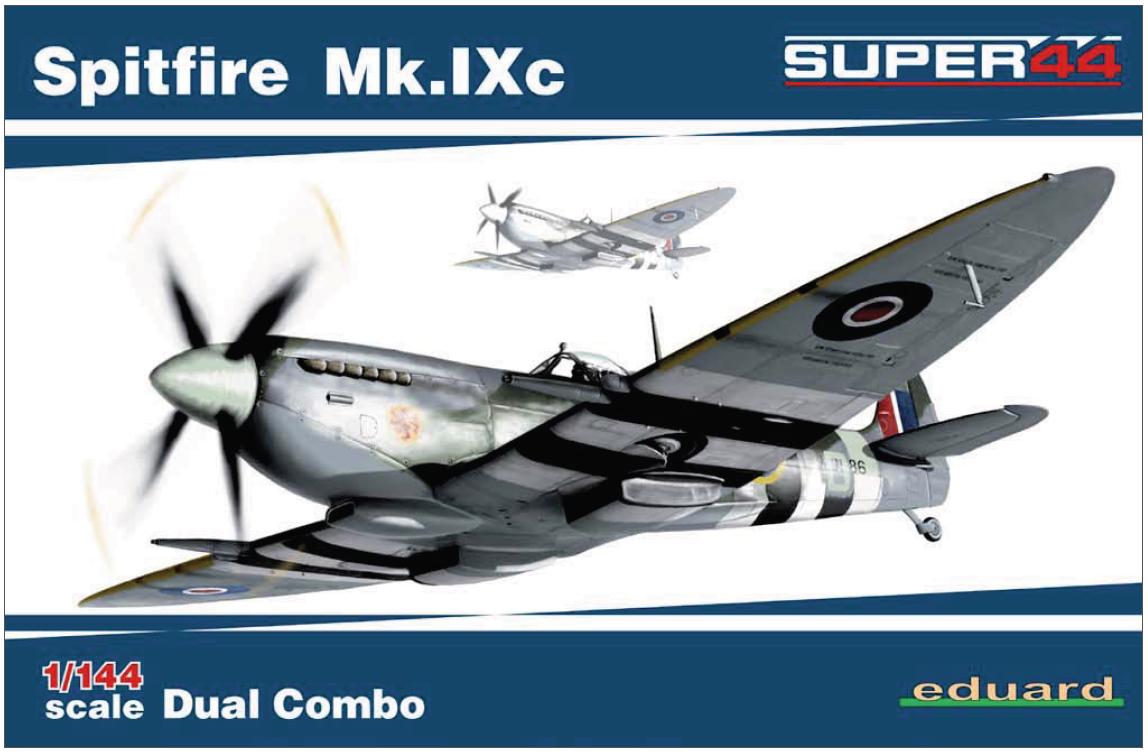 Kampfgruppe 1/144: 1/144 Spitfire Mk.IXc - Eduard