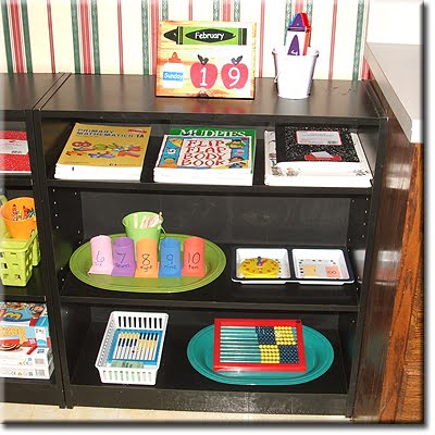 Spinner's End Primary (at The Linton Academy): Current Math Shelves