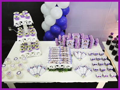 Festejar Ateliê de Festas e Lembrancinhas: Violetta para Laura Dewing