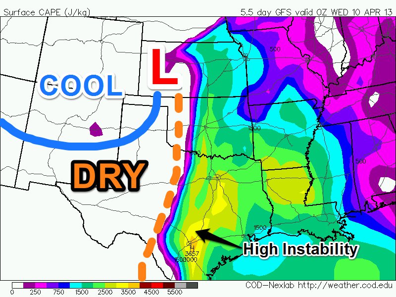 Michael's Weather Blog: Severe Weather Threat Next Tuesday!