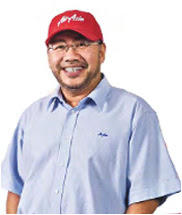 Always A Legend: Kamarudin Meranum Opens Air Asia New Hub