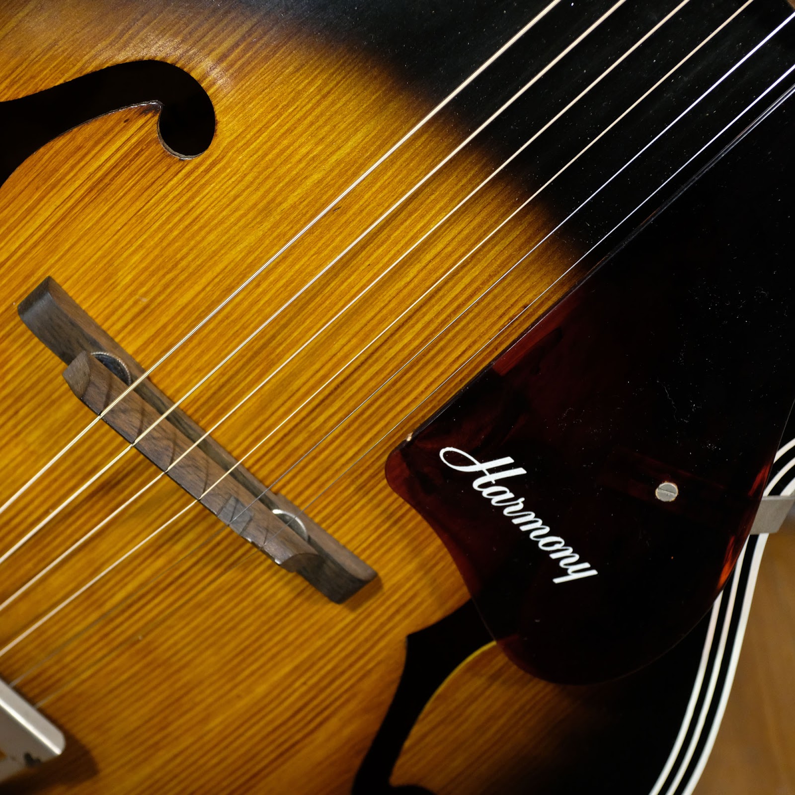 1960s Harmony H1215 Archtop Guitar