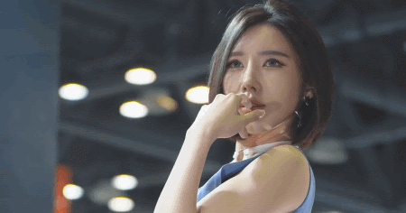 JJTV.KR MP4 FACTORY: Model SONG JOOA tight sleeveless dress .gif