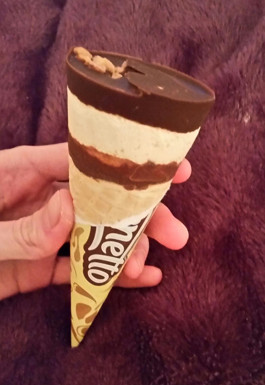 Trust Me Treats: Cornetto Peanut Butter Love review