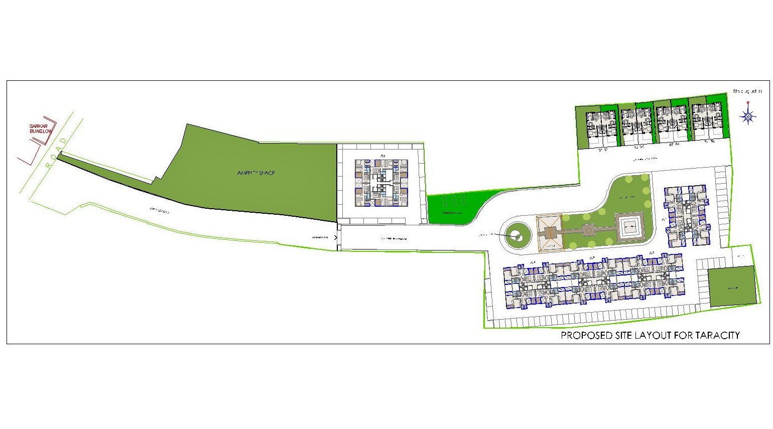 Architectural Portfolio: Tara City- Housing Society,At Pune.