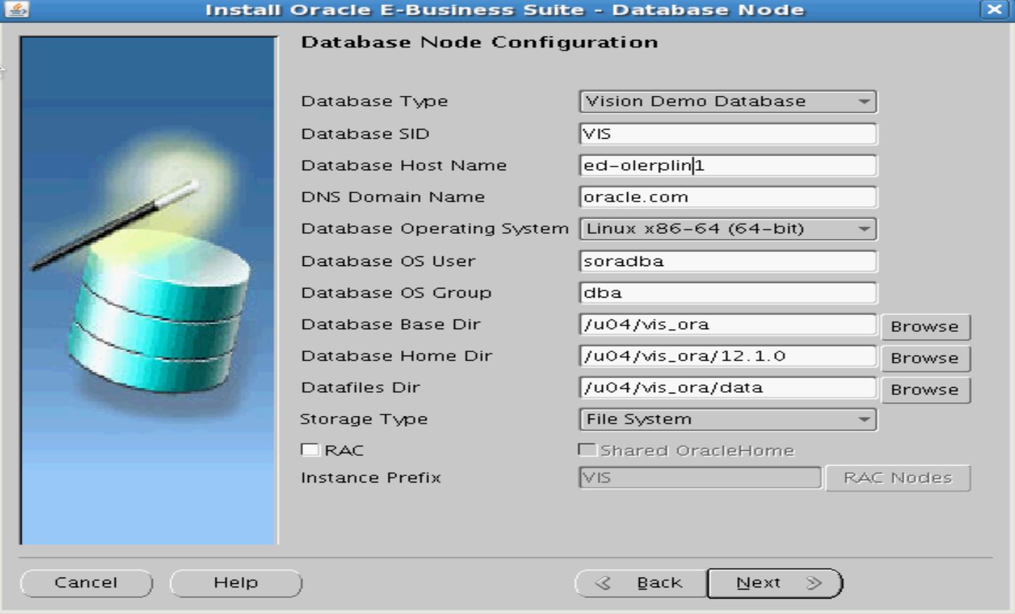 Blog for DBA Consultants: Oracle EBS R12.2.x Vision Instance Installation