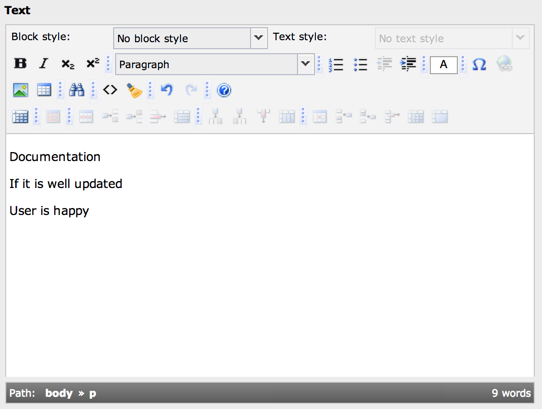 Typo3 Flexform Rte Text Editor Field Typo3techie