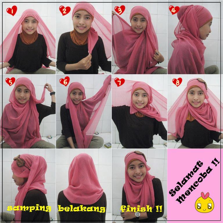 amiihong's blogs: Tutorial Hijab Simple