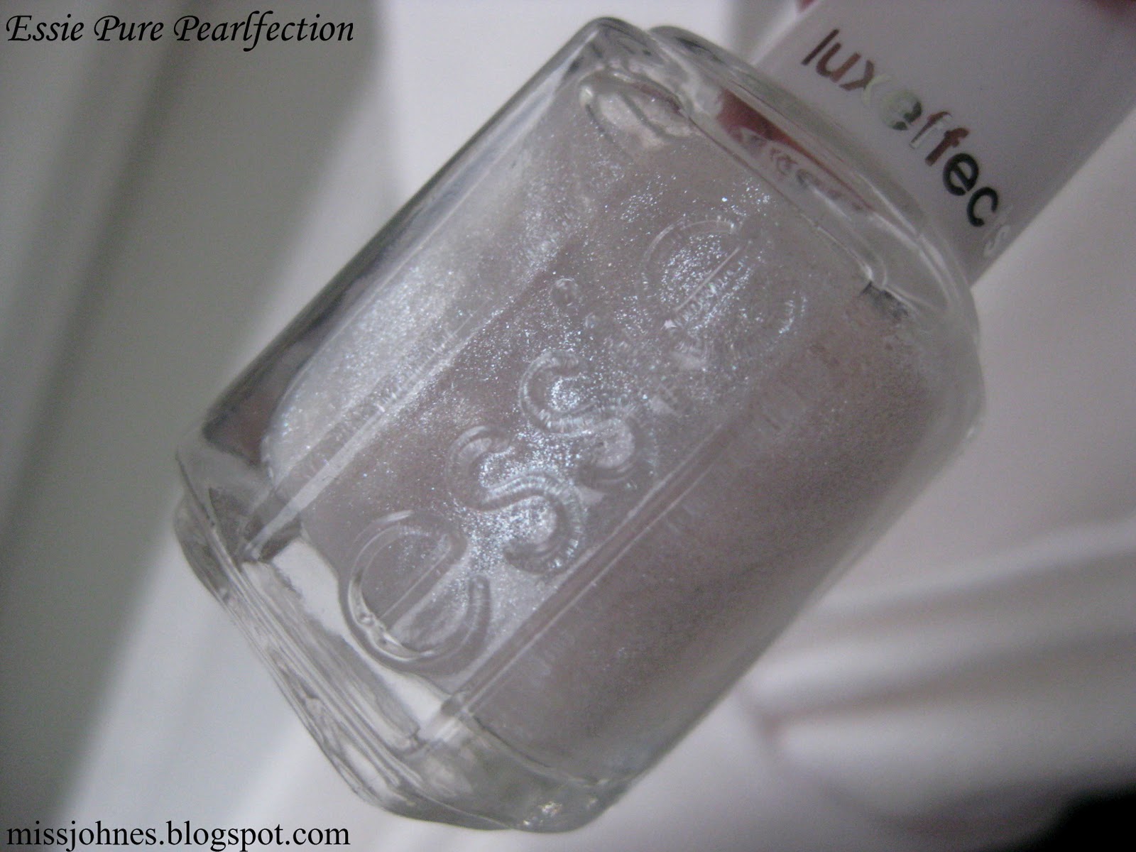 Have you met Miss Jones?: Essie Pure Pearlfection