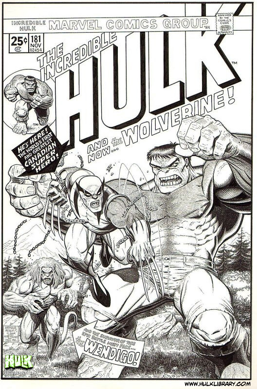 The Unpublished X-Men: Hulk 181 Commissions