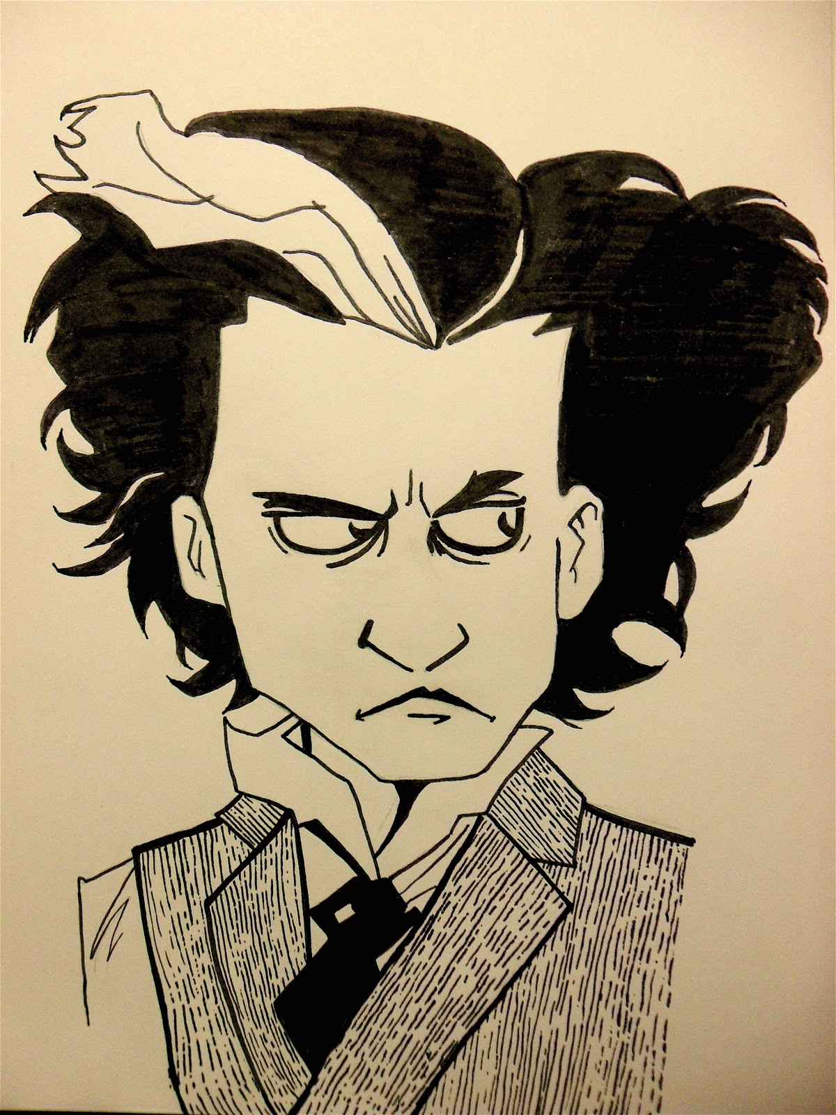 Perfectionist With A Pencil: Tim Burton Fan Art