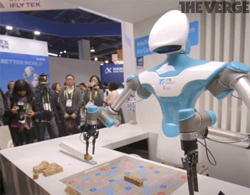 Escribe Léxico: El robot que juega scrabble