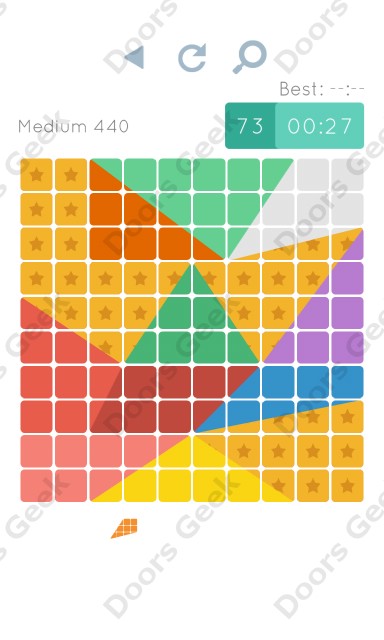 Blocks & Shapes [Medium] Level 440 Solution ~ Doors Geek