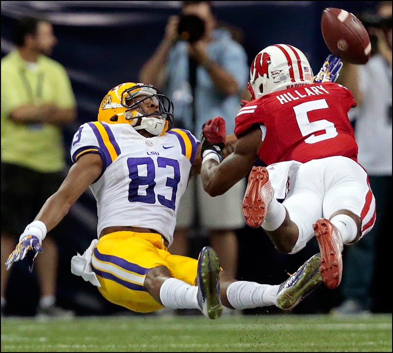 See With Me: LSU Tigers claw their way back in 28-24 win over Wisconsin