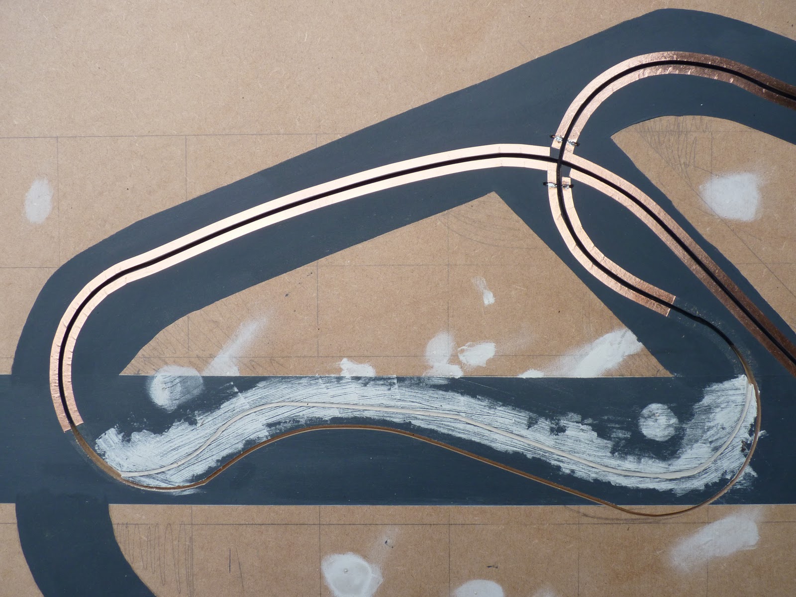 My Scalextric: Top Gear Test Track - Part Four: Shaping & Painting