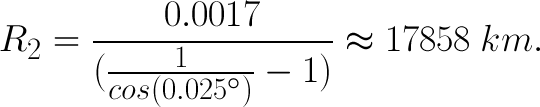 CQ, this is W9GFO.: Estimating The Radius of The Earth