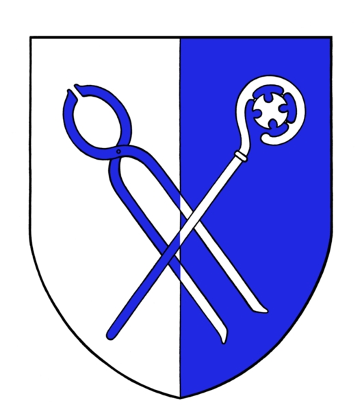 Snowflake Clockwork: St. Dunstan coat of arms