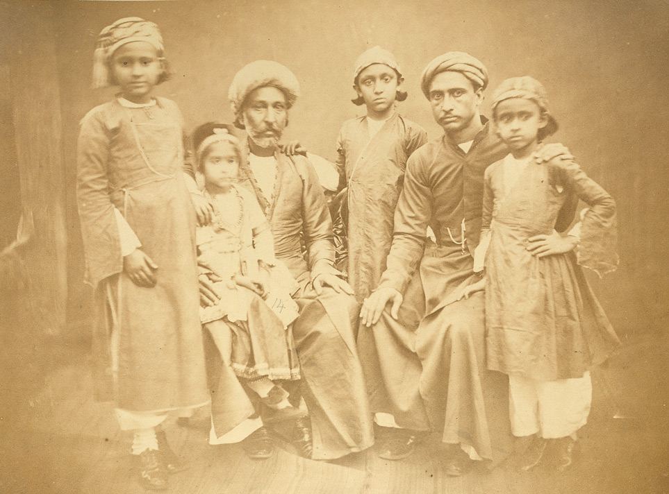 Persian group, Bombay ~ Ancient photos of India