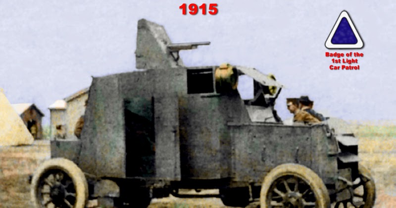 Armored Cars in the WWI: Australian Daimler Armoured Car 1915