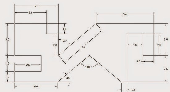 Institute of ENGINEERING DESIGN & ENGLISH: Autocad Practice drawings