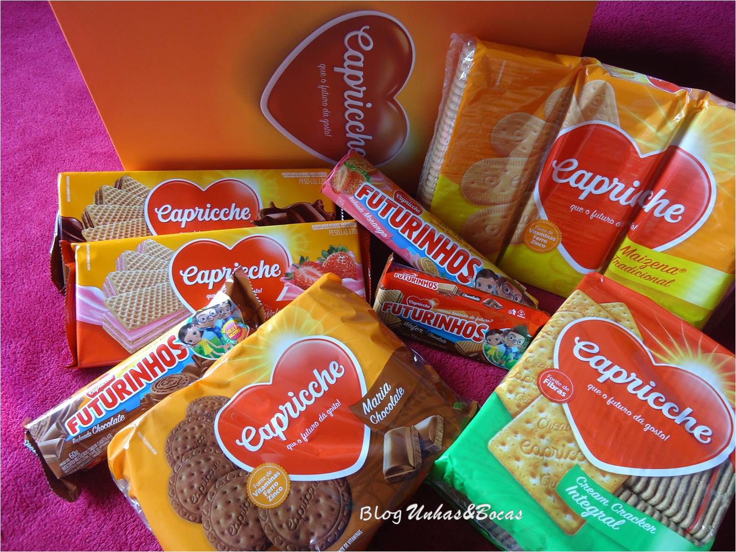 Unhas&Bocas: Presskit Capricche - Uma deliciosa surpresa