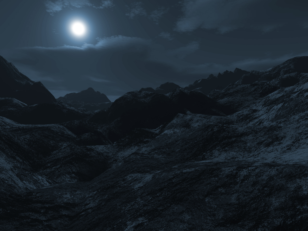 The Dark Horizons ~ Terragen Daily Photo