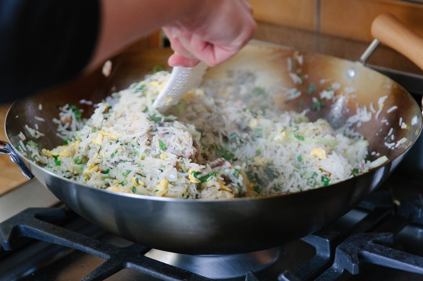 Bon Appétempt: I'm Pretty into My New Wok + Thai Herb Fried Rice