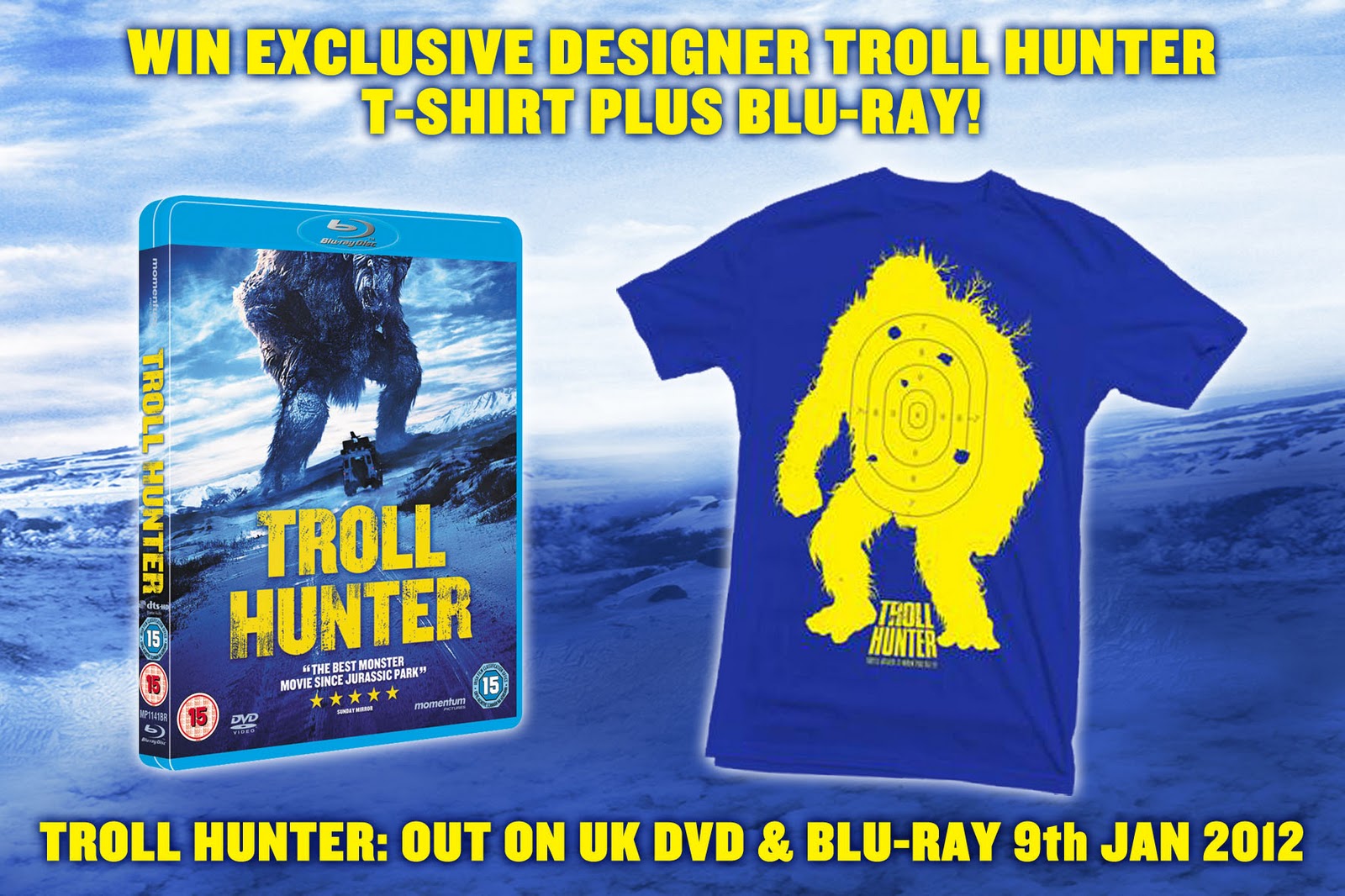 The Weapon X Lab: Win a Limited Edition Troll Hunter T-Shirt & Blu-Ray