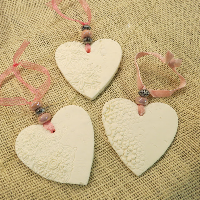 DesignsandEvents: Cornstarch Ornaments: A New Valentine Craft...For Me!