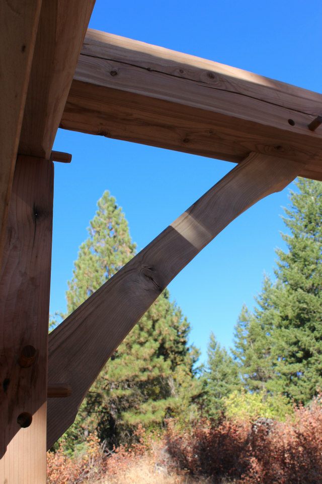 Timber Framing a North Idaho Cabin