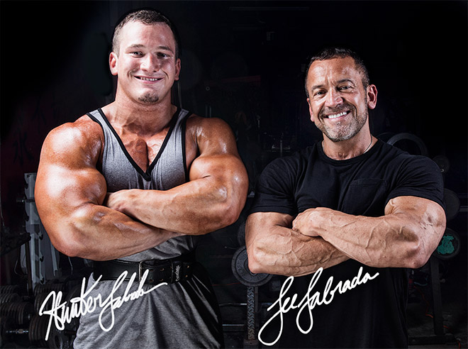 Cuban legend Lee Labrada and his baby monster Hunter Labrada | World ...