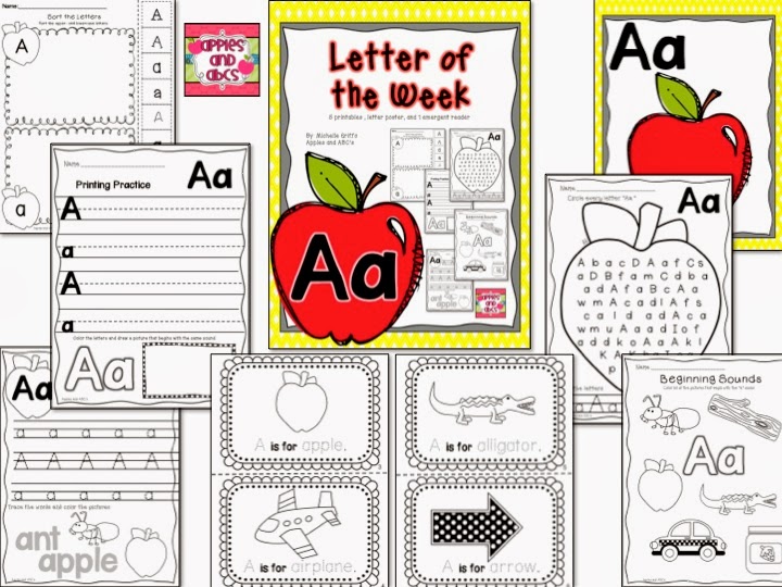 Letter of the Week - Apples & ABC's