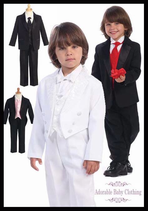 Adorable Baby Clothing Blog: Little Boys Tuxedos - We Can Dress Them ...