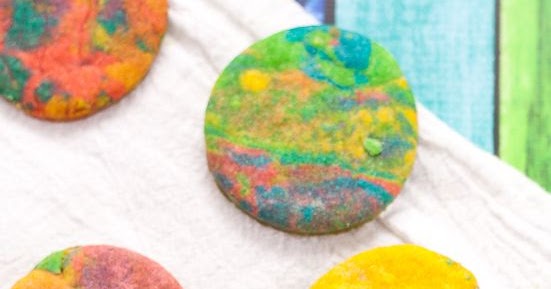 Tie Dye Cookies - Easy Recipes Home