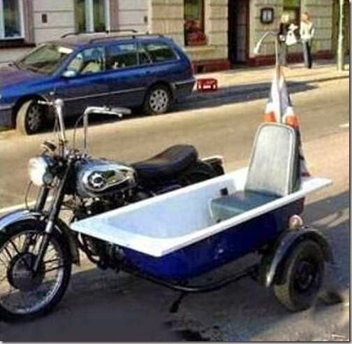 Sepetli Motosiklet Resimleri - Motosiklet Modifiye - Haberleri