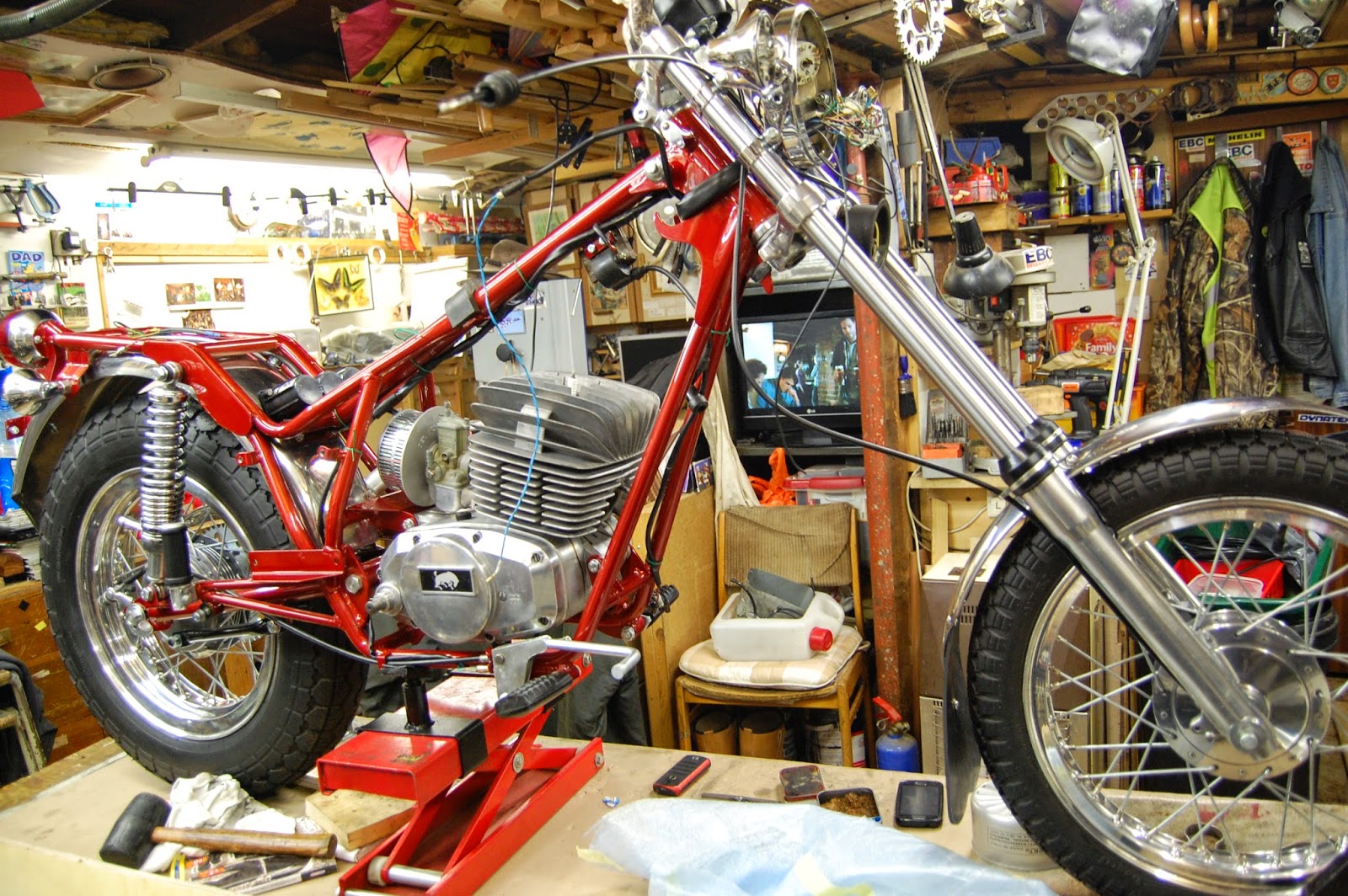 The ministry of Restoration.: 1974 Fantic Chopper 125cc