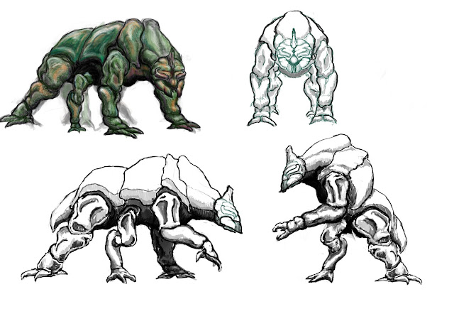 Game Art & Design: Concept Art: Insect Character Sheet