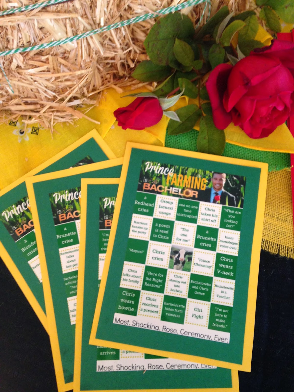 Bringing Up Burns: Prince Farming - The Bachelor Viewing Party Ideas