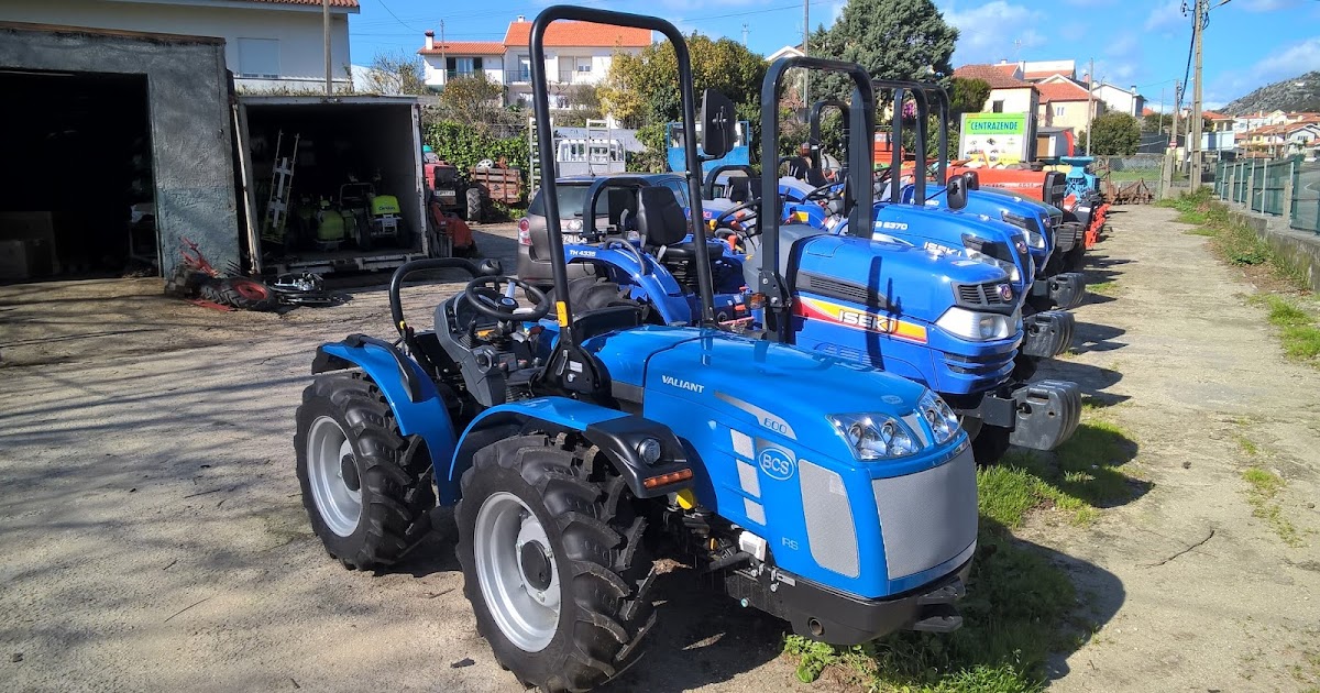 Trator BCS Valiant V600 RS (Reversível)