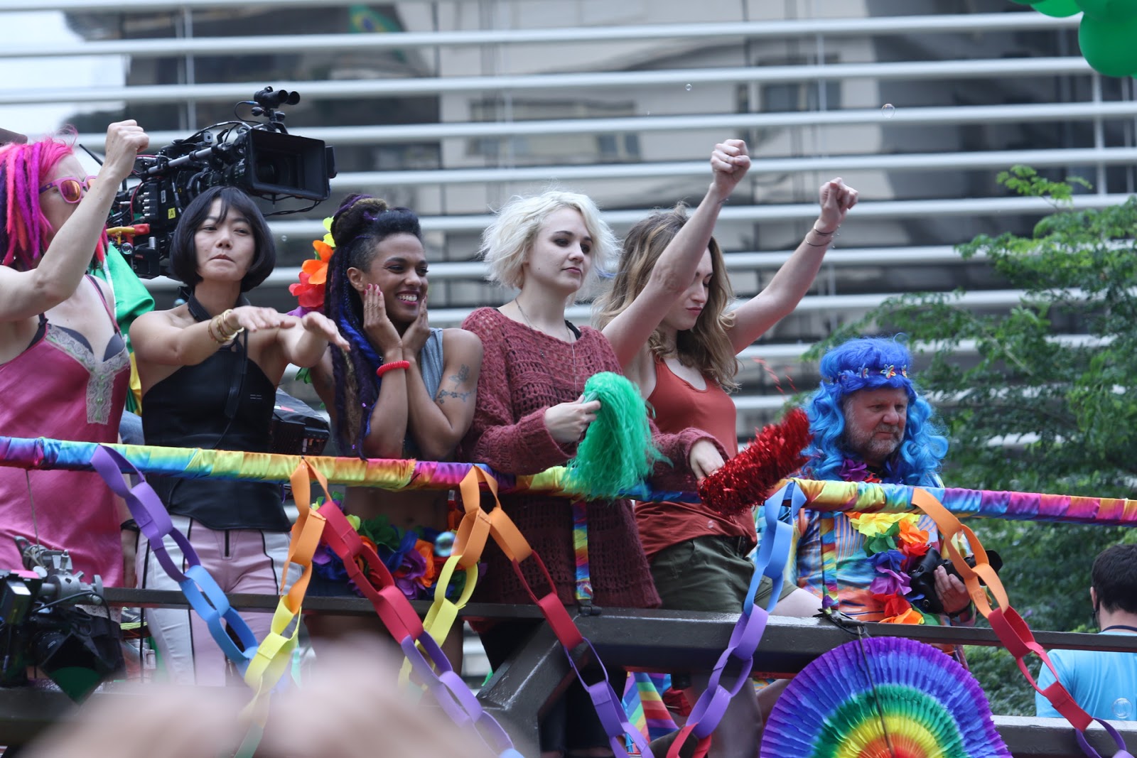 'Sense 8' na Parada LGBT em São Paulo | Gay1 Imagem/Press