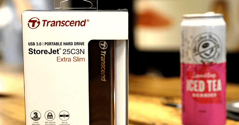 Transcend StoreJet 25C3N Review - The Extra Slim Portable HDD