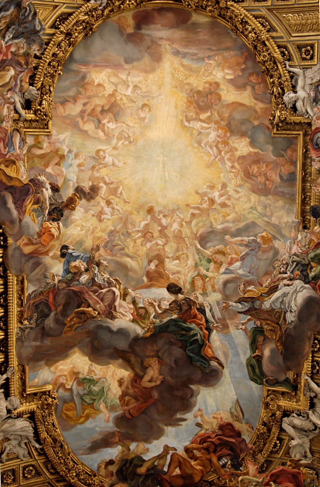 Spencer Alley: Giovanni Battista Gaulli (1639-1709) - Frescoes and ...