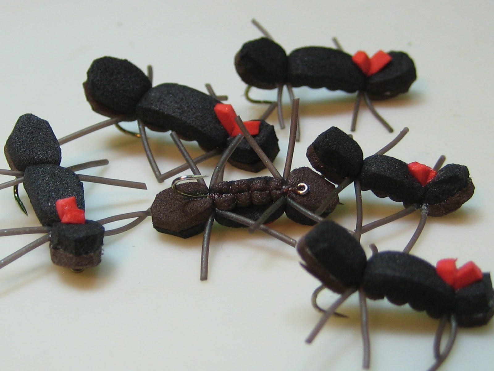 My Trout Fly: Chernobyl ant