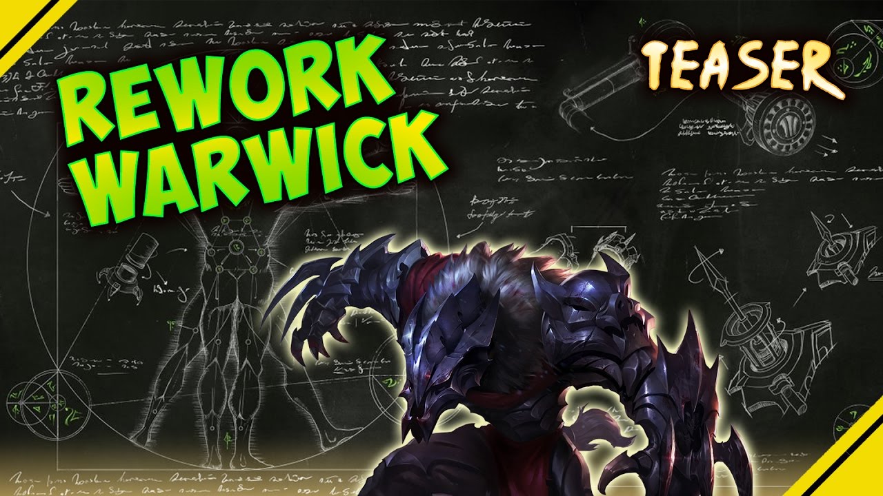 Teaser Rework Warwick - A ira de Zaun - League Of Legends ~ Espaço ...