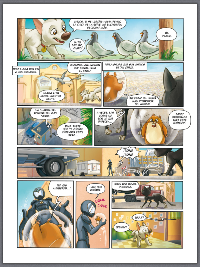 0751 Forever: Cómic de Bolt (2008)