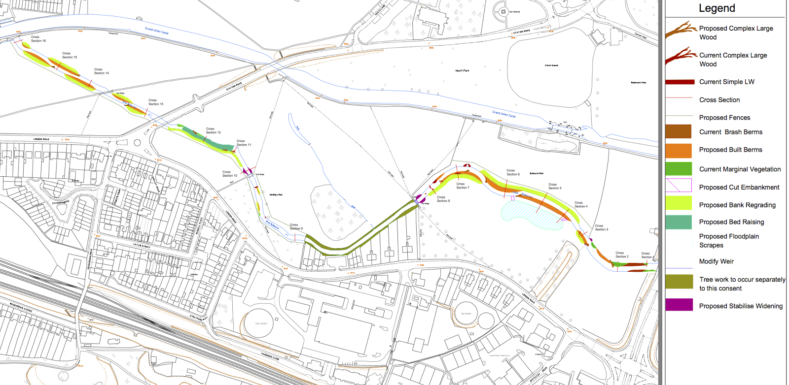 Bringing back the Bulbourne: Maps & Diagrams